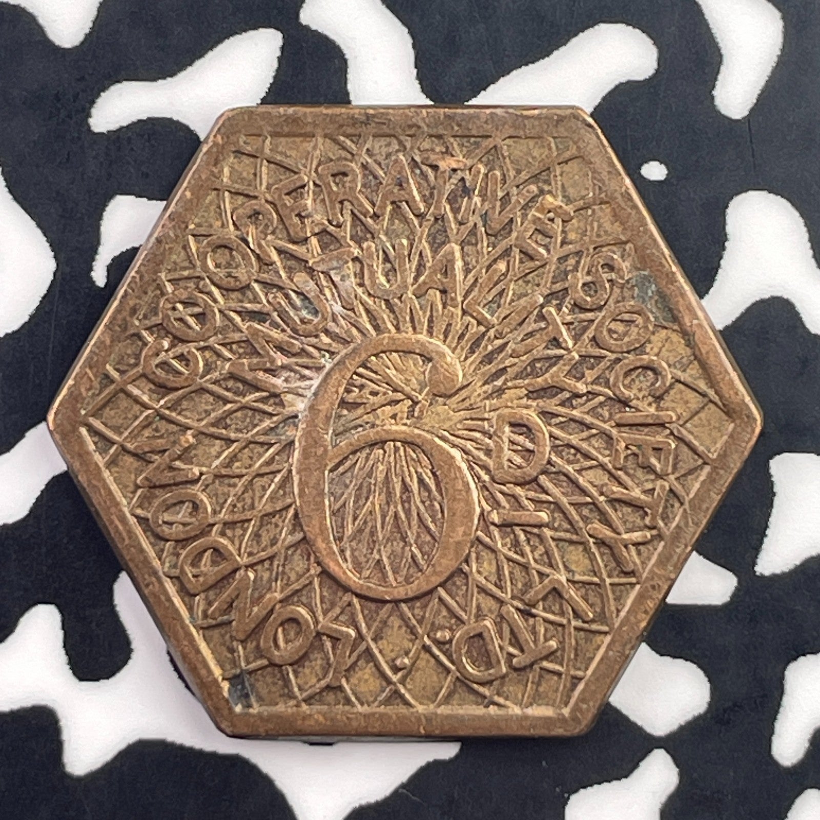 Undated Great Britain London RH & Sons 6 Pence Token Lot#C4883 ...